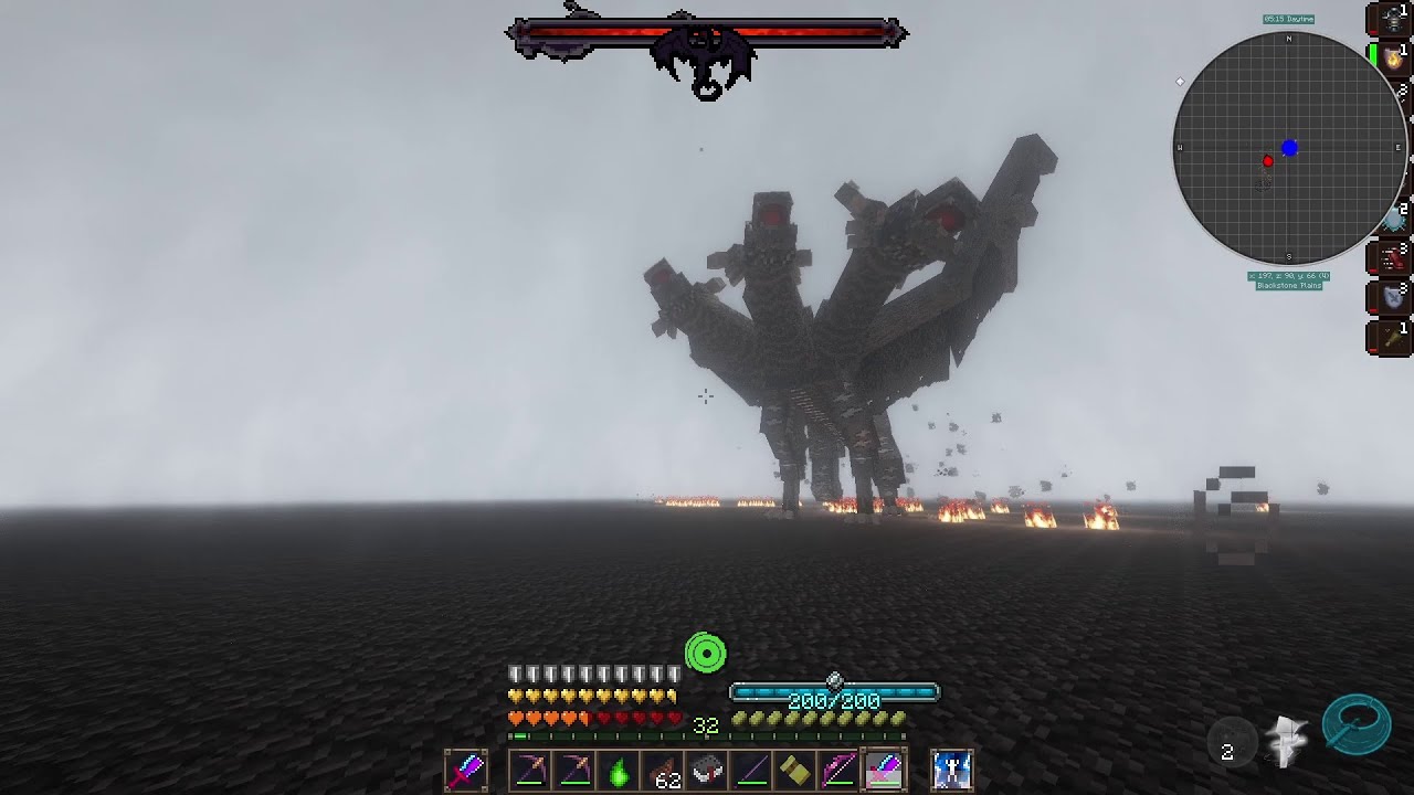 ドラゴンロード（Dragon Load）戦【Dawncraft - Echoes of Legends】 - YouTube