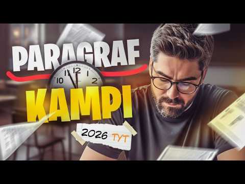 PARAGRAFIN YAPISI (Akışı Bozan, İkiye Bölme, Sıralama) 🔥 | 2026 PARAGRAF KAMPI (HAMLE 1 - TEST 1)