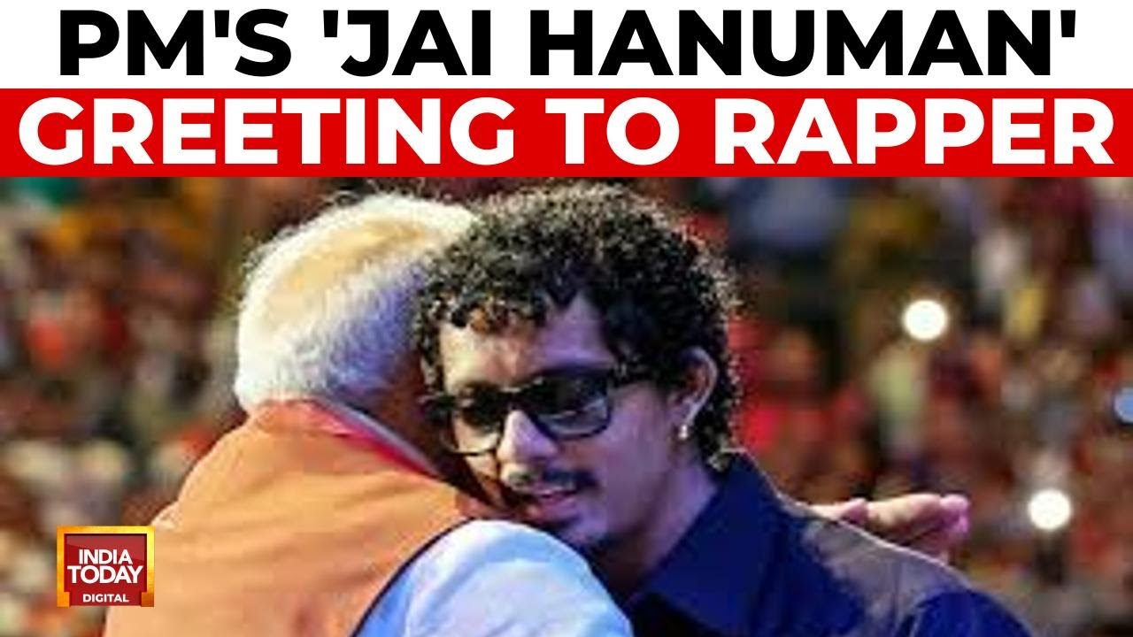 Rapper Hanumankind Electrifies Modi Event In New York | India Today ...