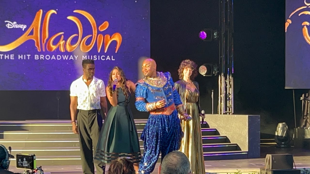 Dan the Star Man shows Disney on Broadway Concert finale show on last ...
