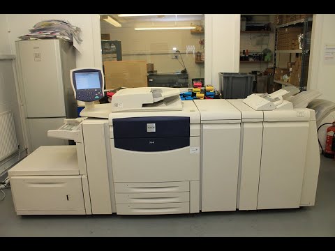 How to change developer unit gears and developer for Xerox. - YouTube