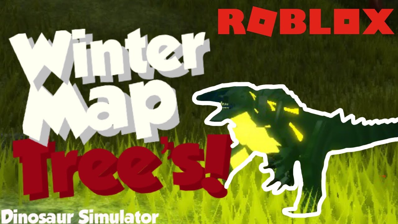 WINTER MAP TREES!! + MORE WINTER MAP DEVELOPMENT - Dinosaur Simulator ...