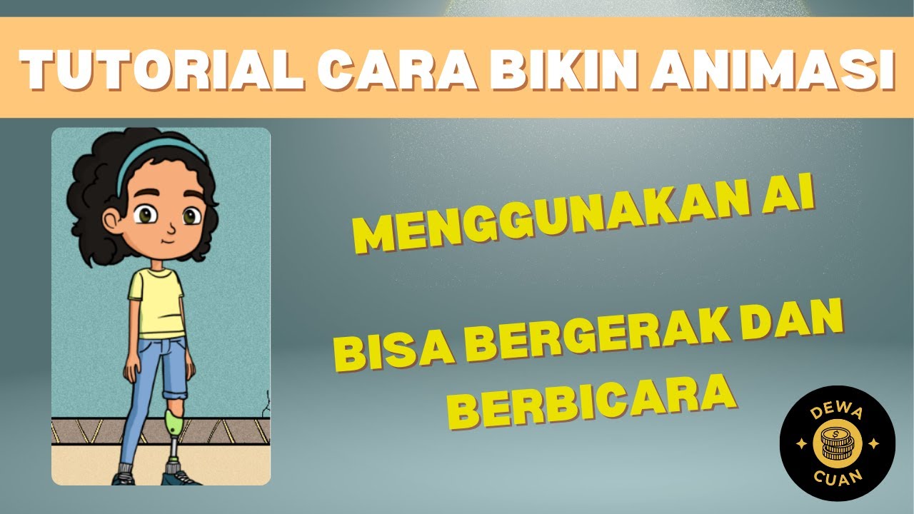 TUTORIAL CARA BIKIN ANIMASI MENGGUNAKAN AI ADOBE - YouTube