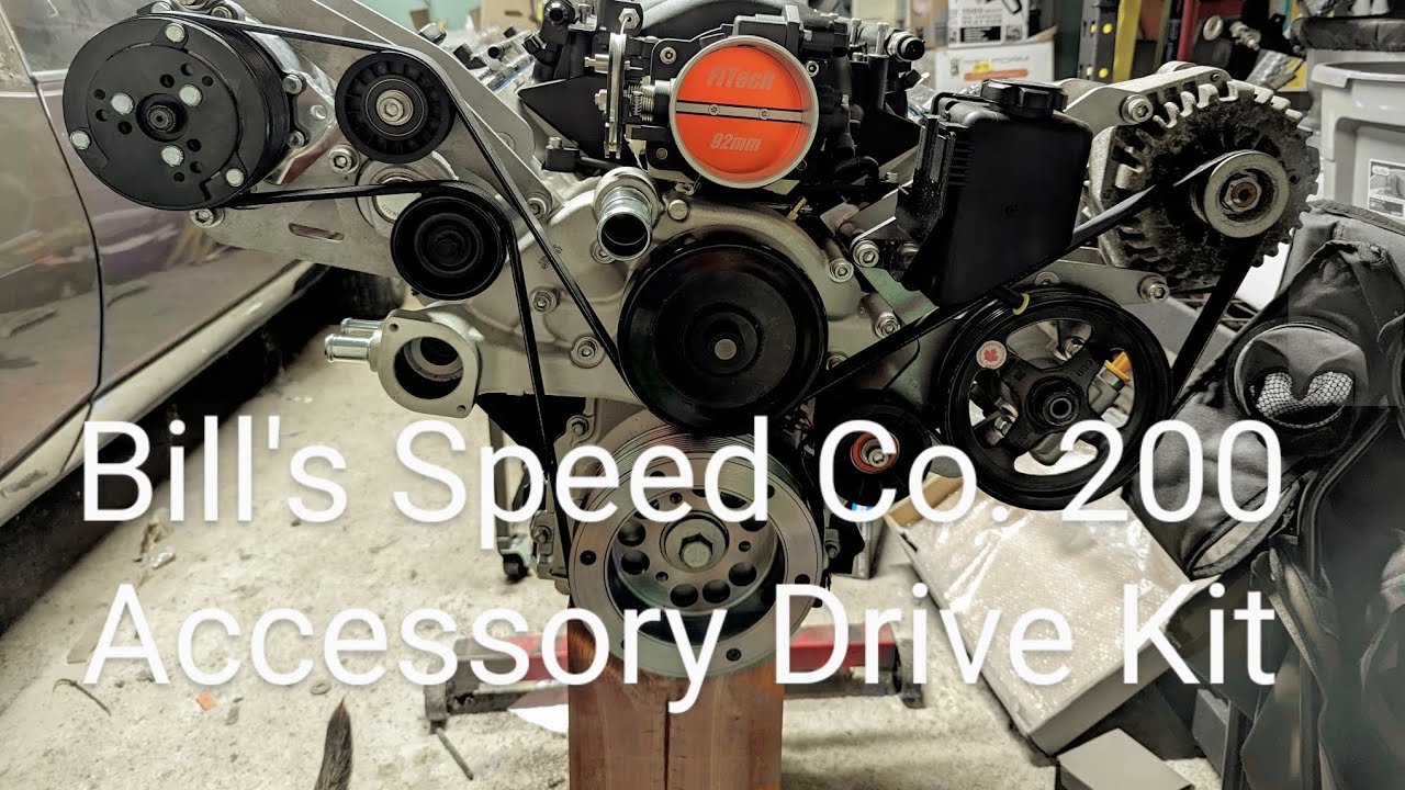 Bills Hot Rod Co. 200 Series LS Accessory Drive Kit preview and review ...