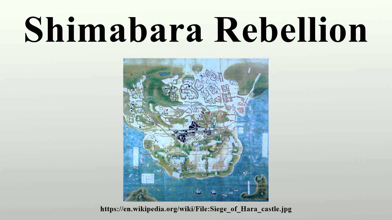 Shimabara Rebellion - YouTube