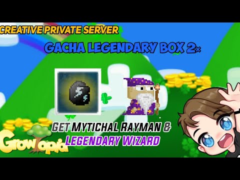 Gacha Legendary Box Get Mytichal Rayman & LWIZ |BEST GTPS|CREATIVE PS ...