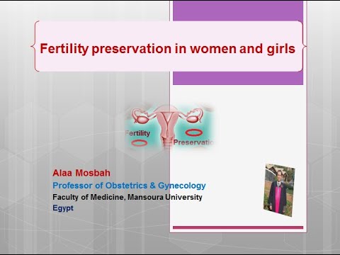Fertility preservation in women and girls - YouTube