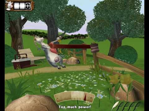 Barnyard (PC Game) - Beginner Chicken Launch