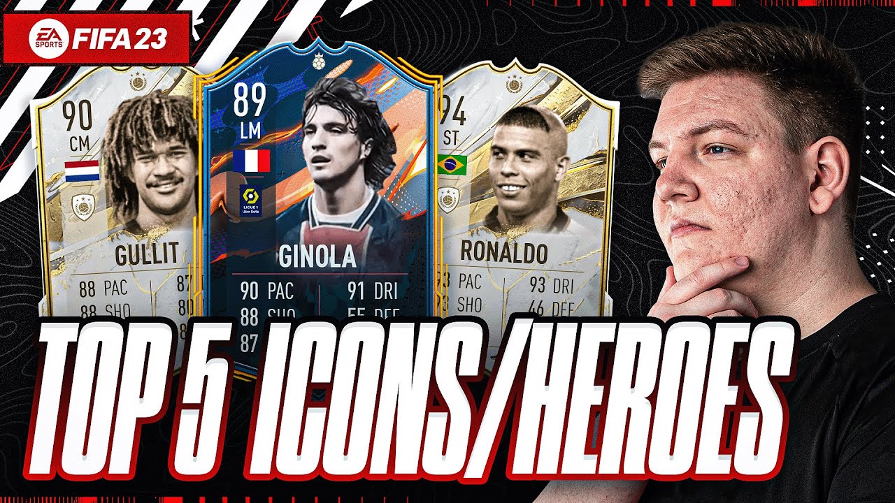 Die Top 5 Icons & Heroes auf jeder Position🤔 - FIFA 23 Ultimate Team ...