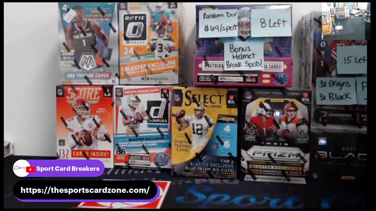 Live Box Breaks and Personals - YouTube