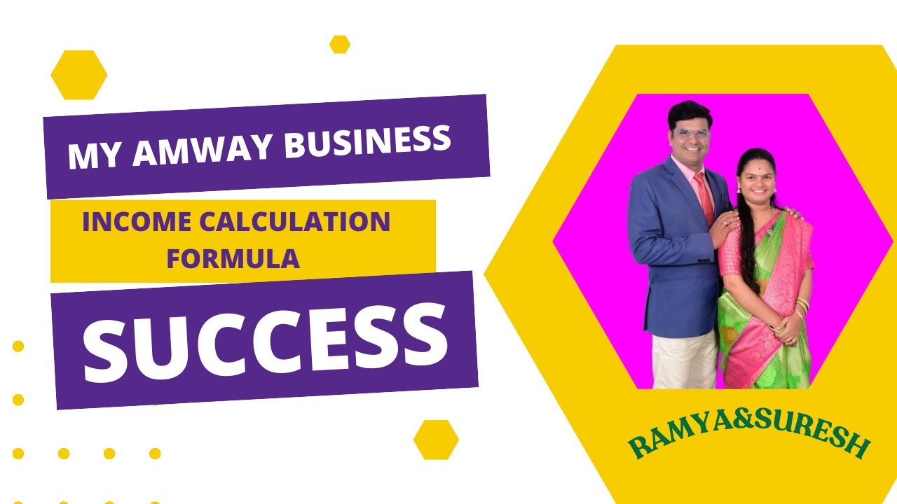 #AMWAY# INCOME CALCULATION FORMULA SUCCESS OPPORTUNITY CALL ME ...