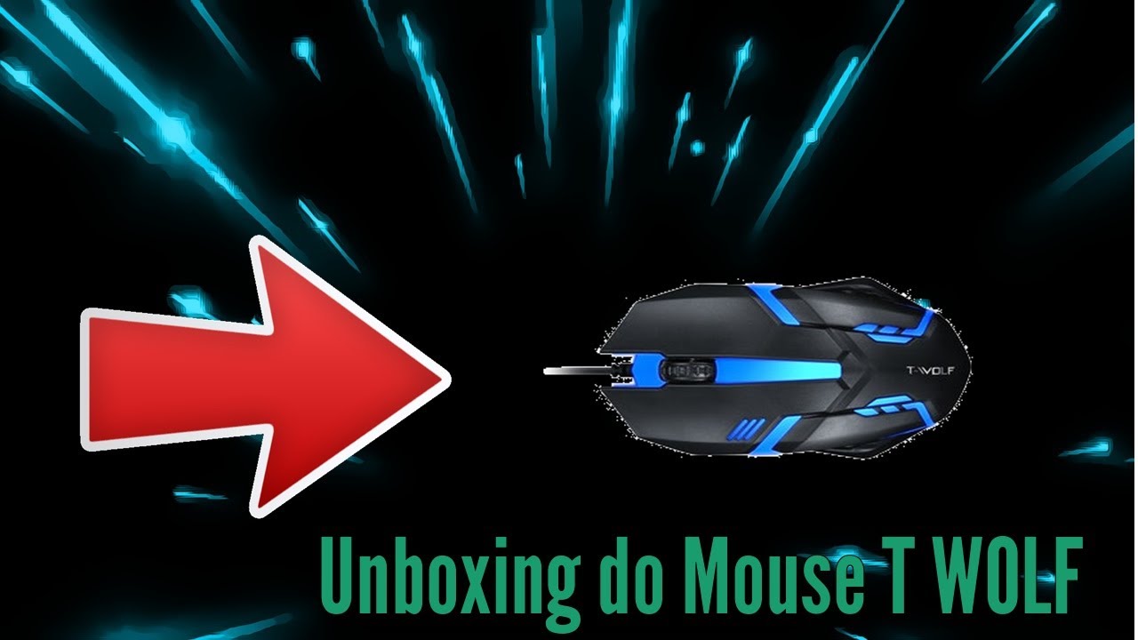 Mouse T Wolf V1 Wired Gaming (UNBOXING) - YouTube