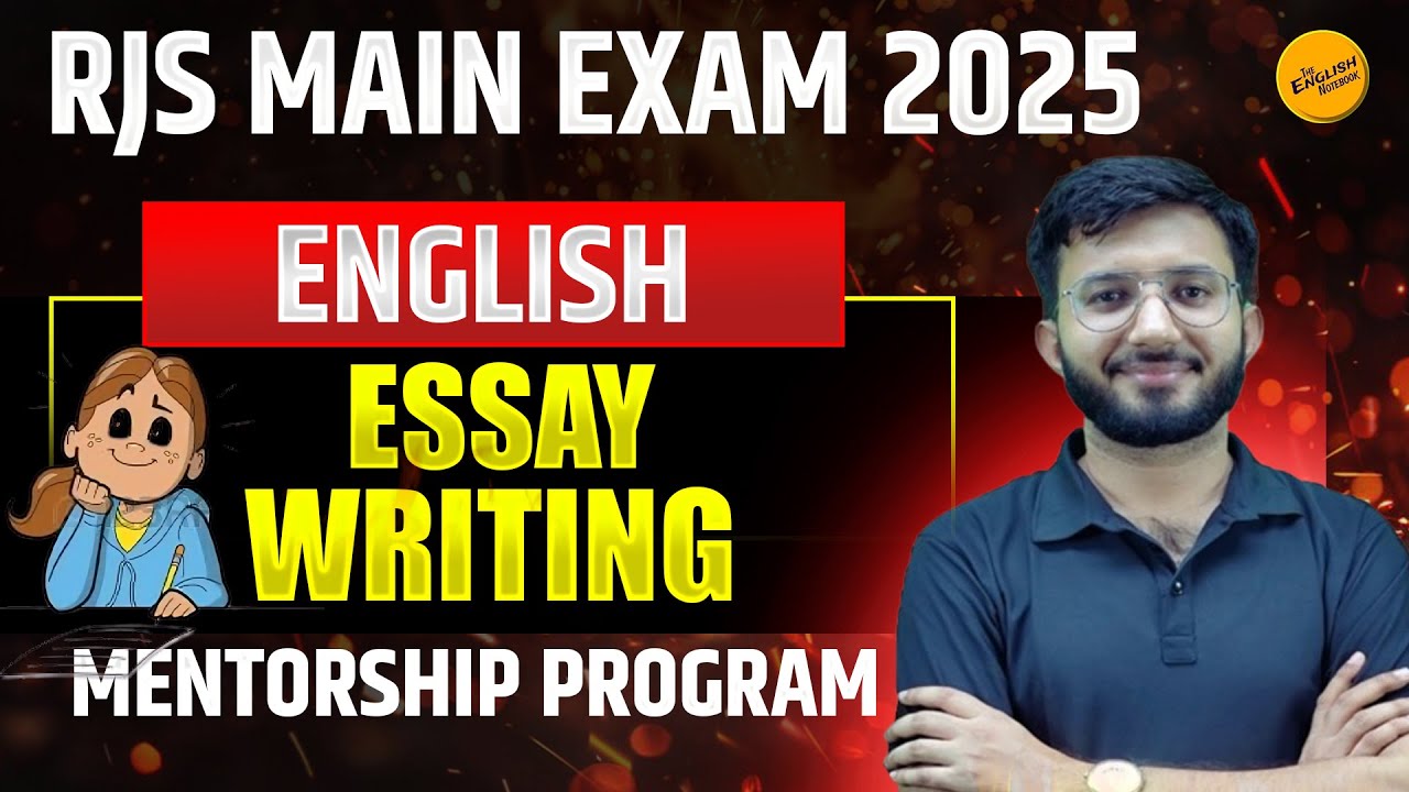 🎯 RJS English Essay Writing Online Batch | By Chetan Rajpurohit Sir ...