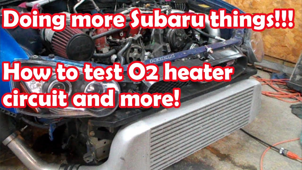 Subaru Down Part 3: WRX STi Install oil pressure switch, test O2 heater ...