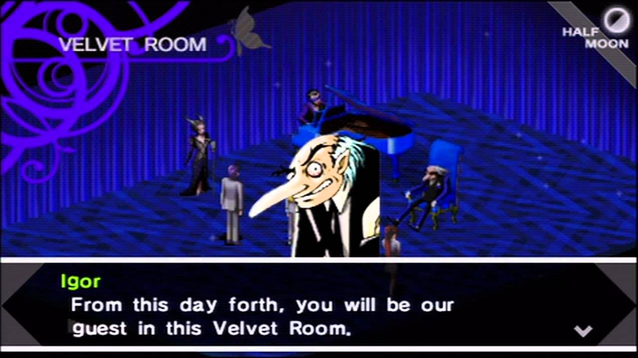 Let's play SMT: Persona (PSP) - Part 12: The Velvet Room - YouTube