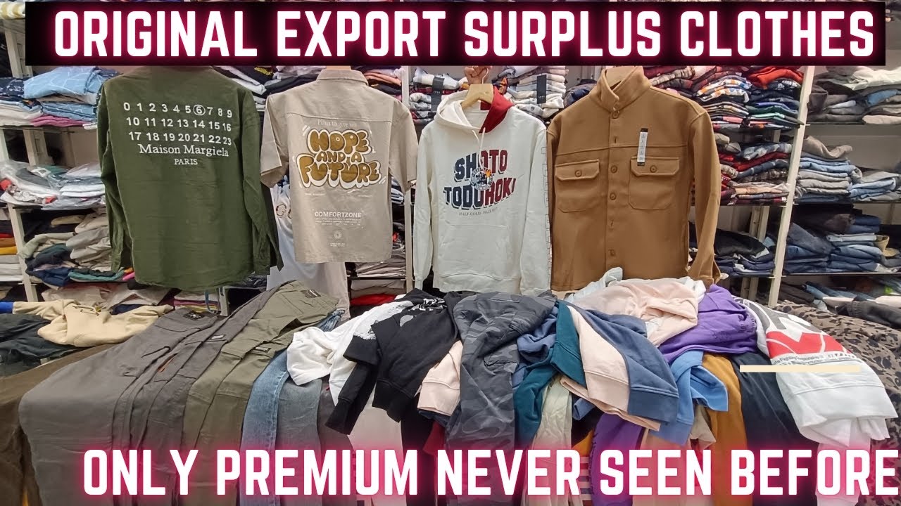 Original Export Surplus Mens Wear Wholesale/Mumbai Surplus Godown ...