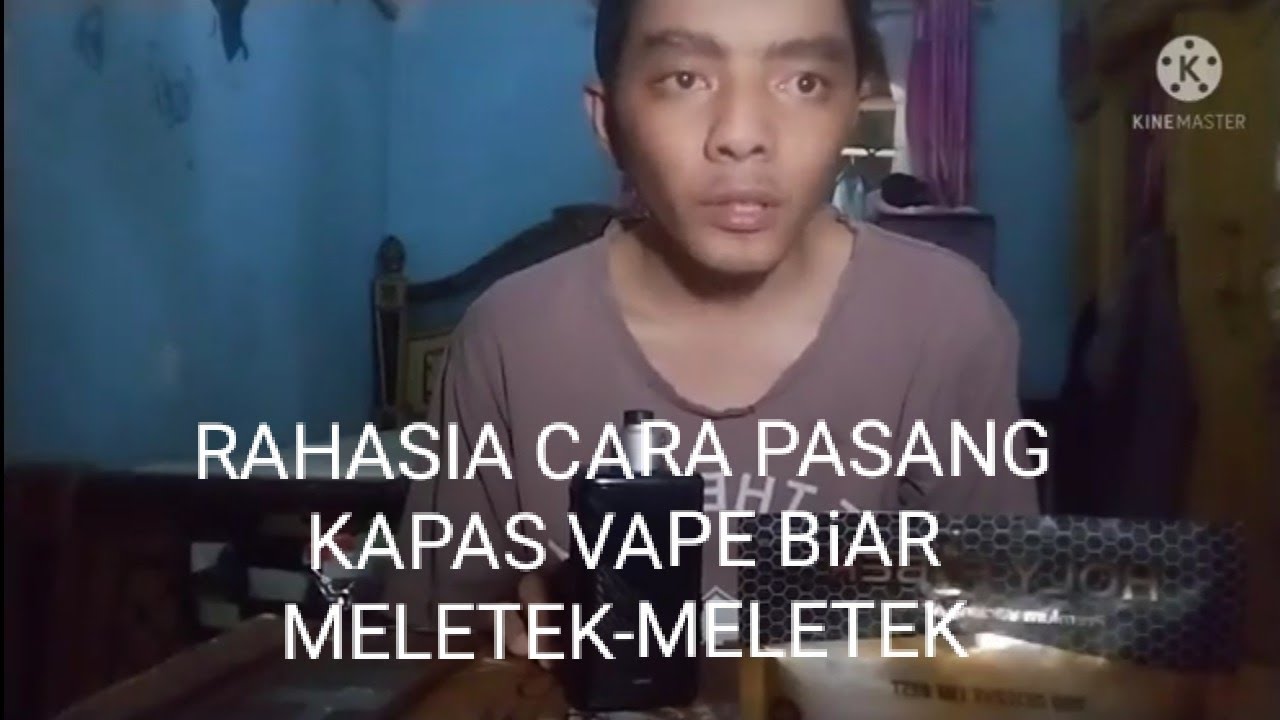 Cara Pasang Kapas Vape Biar Meletek-Meletek Di RDA Haku Venna - YouTube