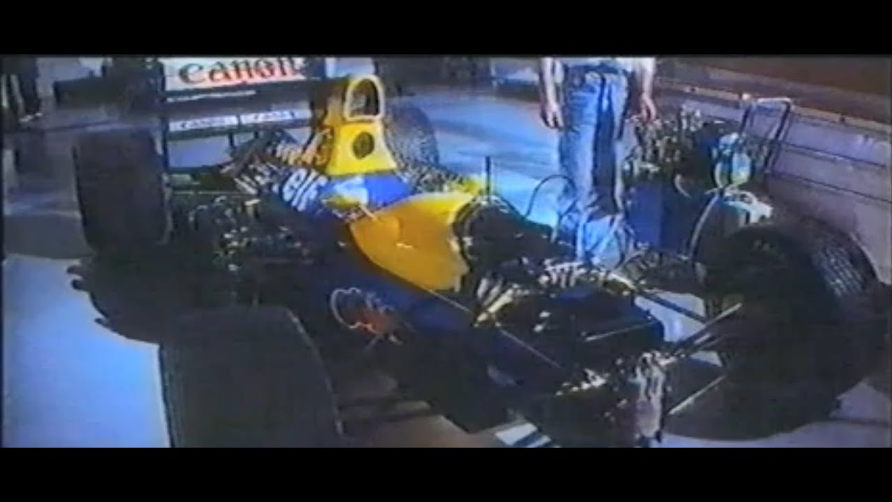 WILLIAMS F1 V10 RENAULT Active Suspension CAR DEVELOPMENT FOOTAGE Rare ...