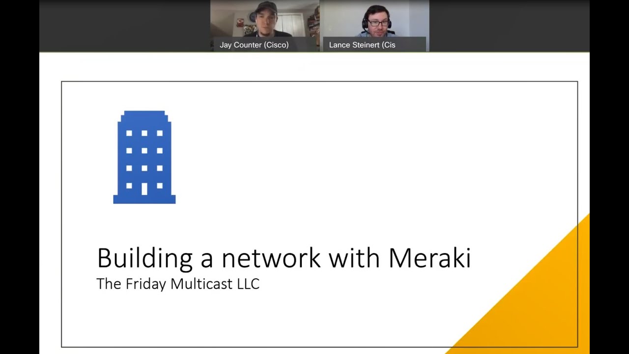 The Friday Multicast - Building a network for Friday Multicast LLC with ...