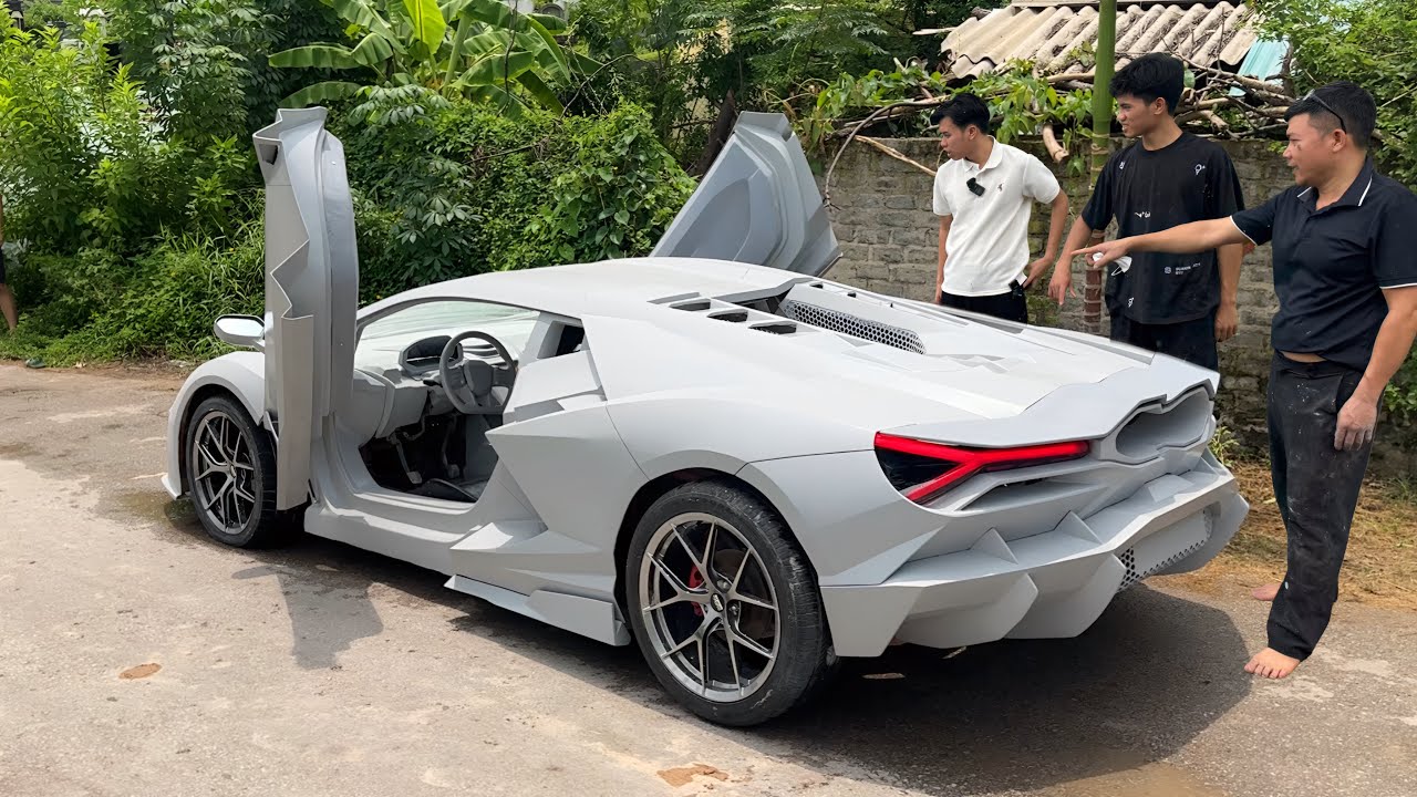 Homemade Lamborghini Revuelto with V6 Engine — Looks Real, Sounds Wild ...