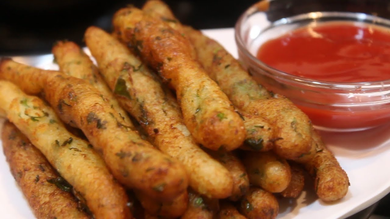 Potato Fingers | Aloo Fingers Recipe | potato Starter - YouTube