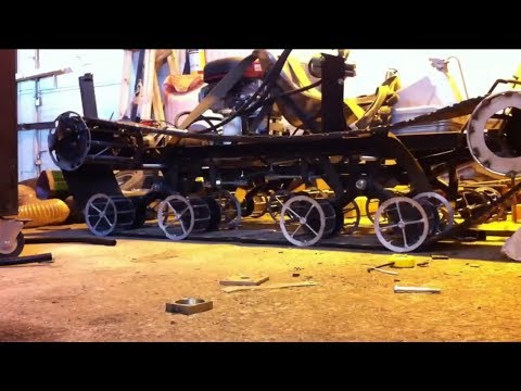 Introducting snow track machine b&s 500cc (diy) - YouTube
