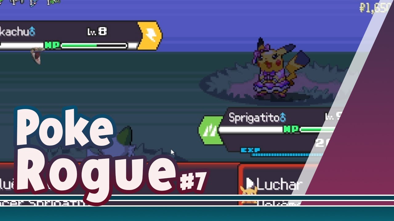 Poke Rogue - #07 Nueva partida ahora con un equipo mas cómodo y fuerte ...