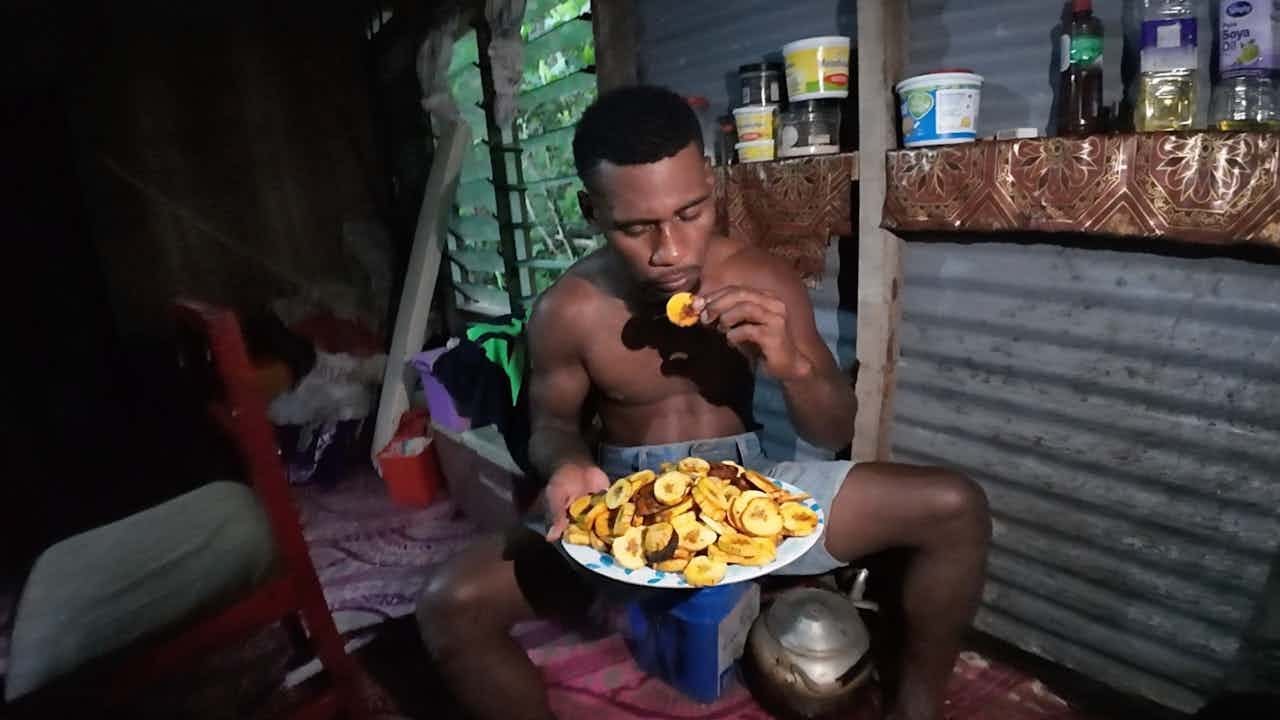 The Village Snack: The Vudi Chips (Banana Plantain) For The Evening ...