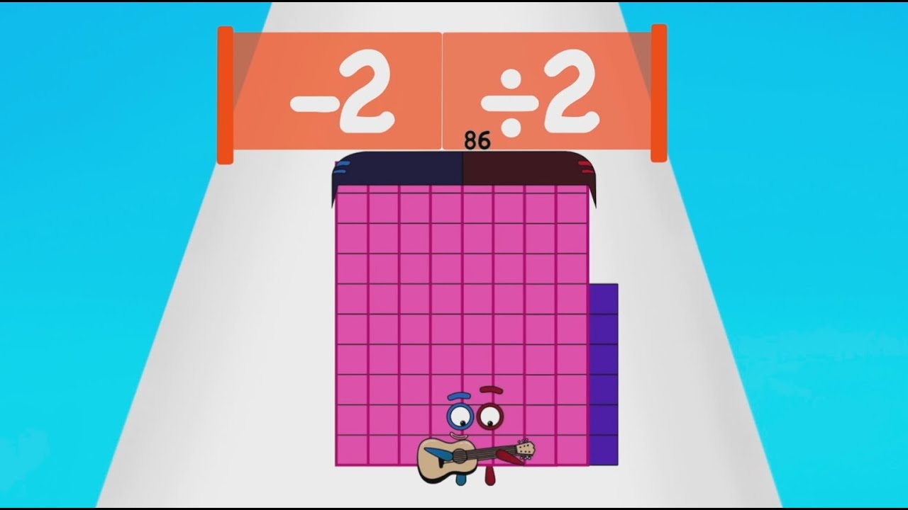 NUMBERBLOCKS RUN STAGE 5 - STUDYING MATH - YouTube