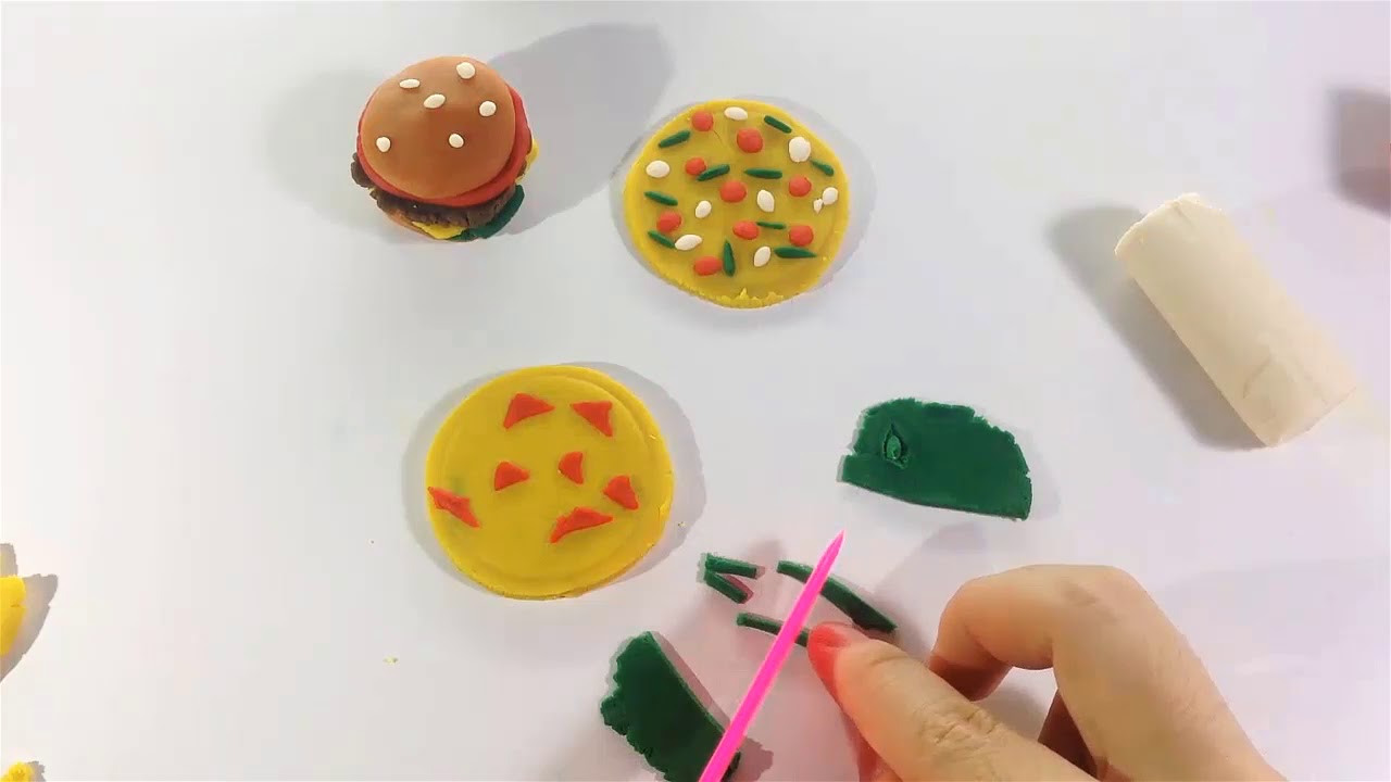 Play Doh Pizza How to Make Play Doh Food How to Make Play Doh Pizza ...