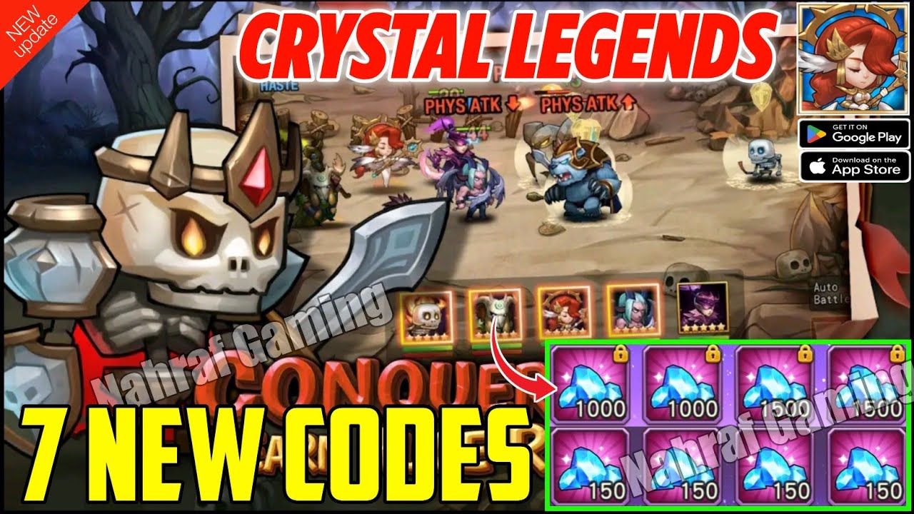 UPD⚡Crystal Legends New Gift Codes March 2025 | Crystal Legends Codes ...