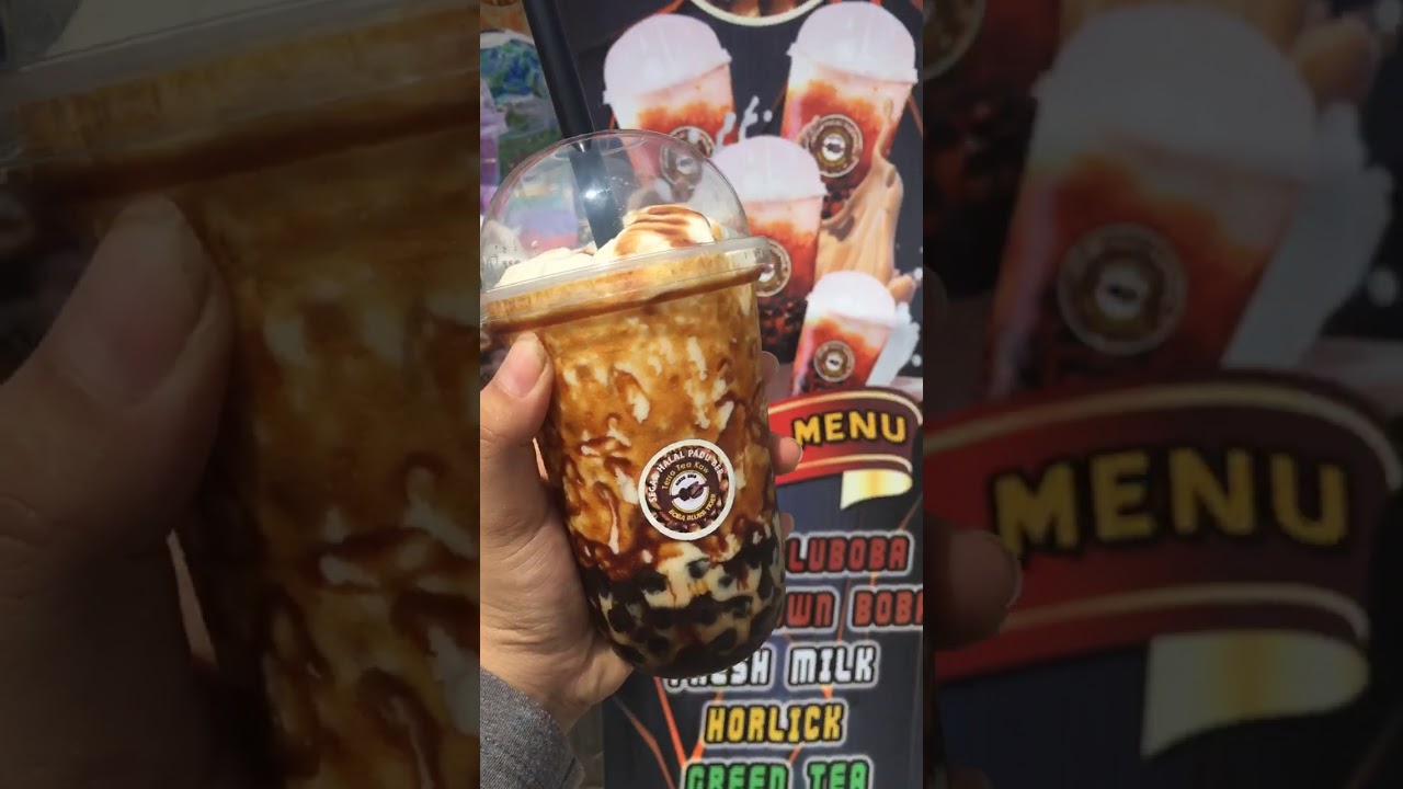 Bobamilk TERRA TEA KAW - YouTube