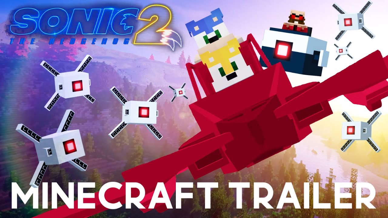 Sonic the Hedgehog 2 Trailer but it's Minecraft - [Sonic Movie 2] [Fan ...