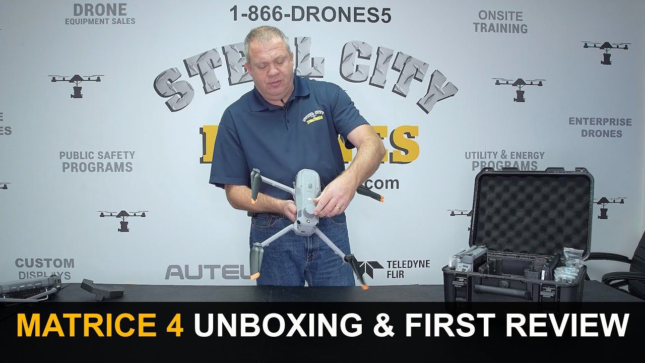 Matrice 4 enterprise | First look and Review - YouTube