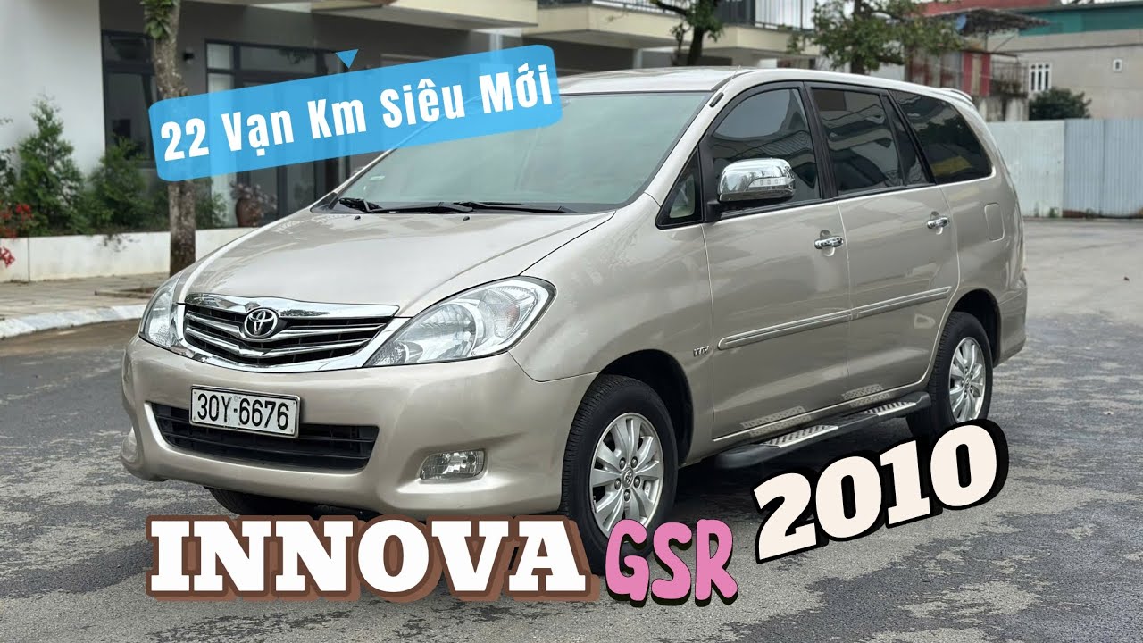 Toyota Innova GSR 2010 1 Chủ Từ Mới Odo 22 Vạn Km Siêu Mới. Nguyên Bản ...