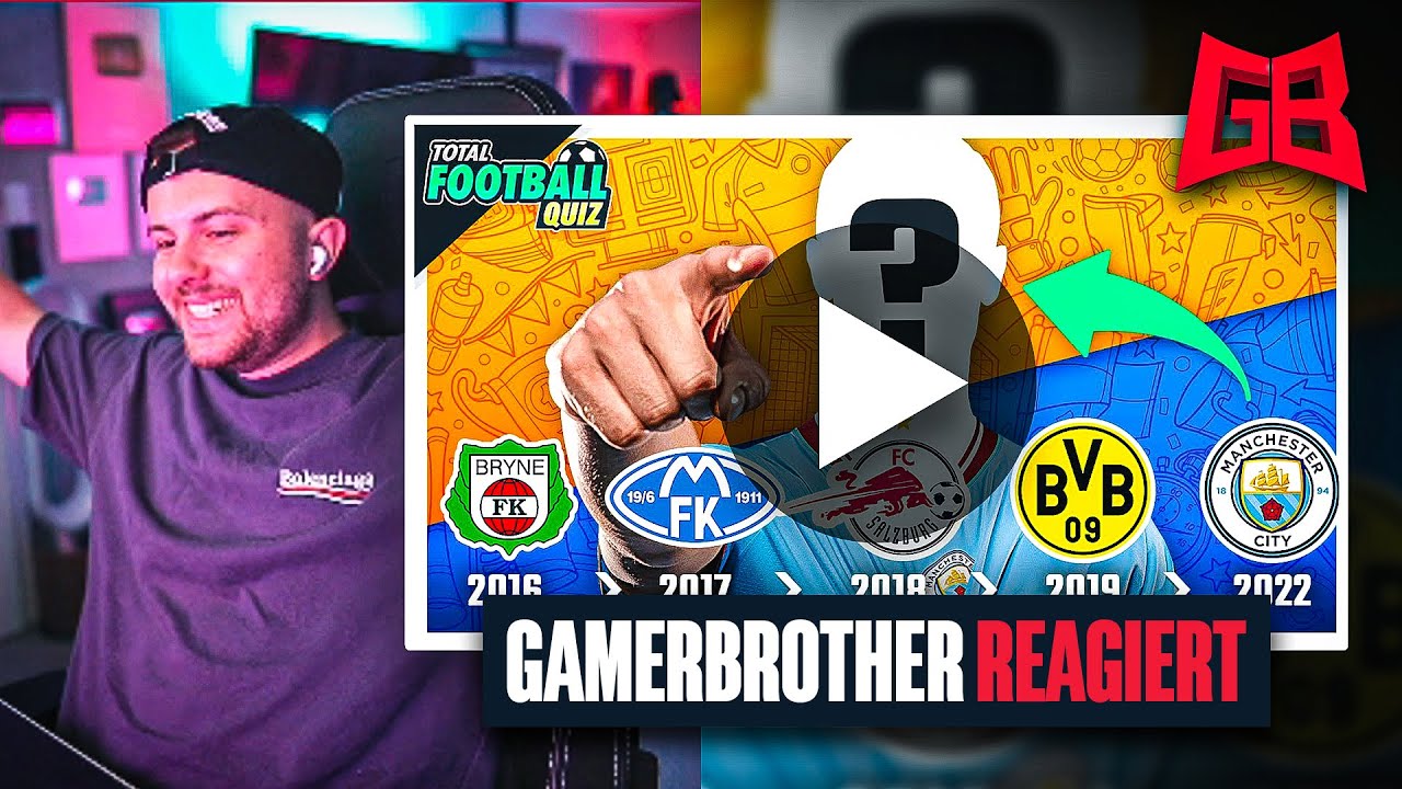 GamerBrother SPIELT GUESS THE TRANSFER QUIZ 😱 | GamerBrother Stream ...