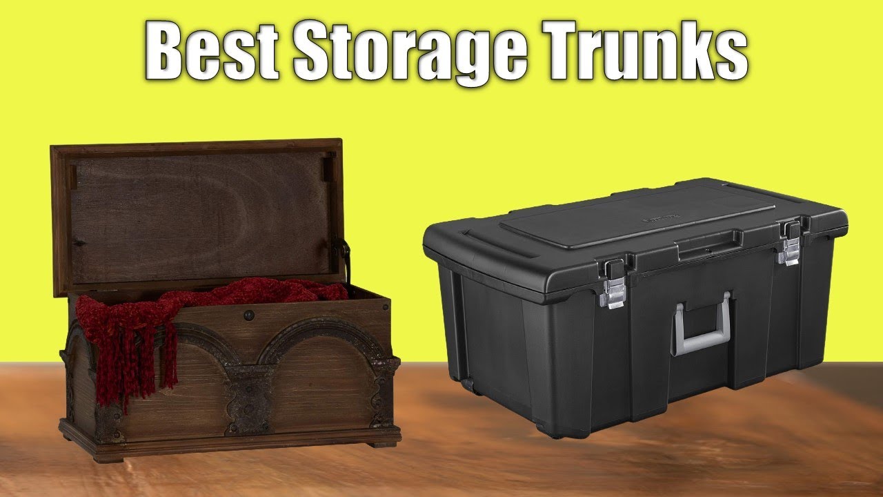 The 5 Best Storage Trunks Reviews 2021 - YouTube