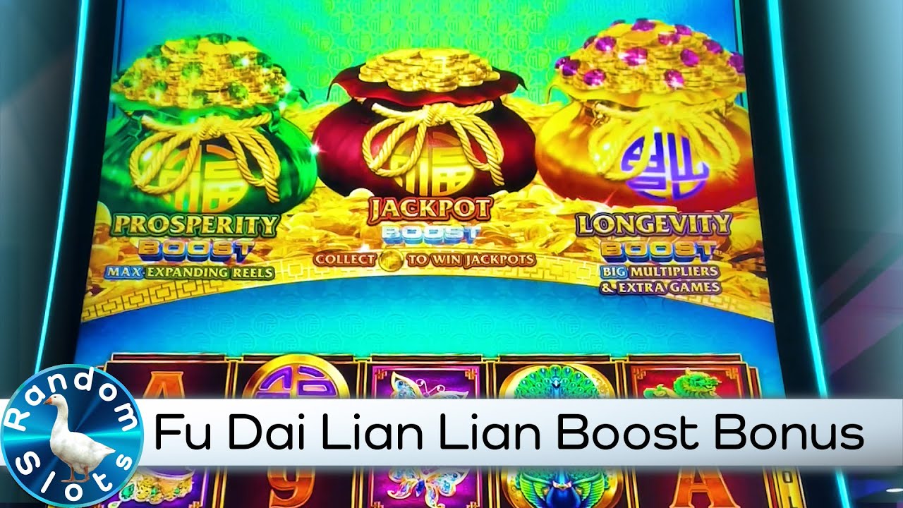 Fu Dai Lian Lian Slot Machine Boost Bonus - YouTube