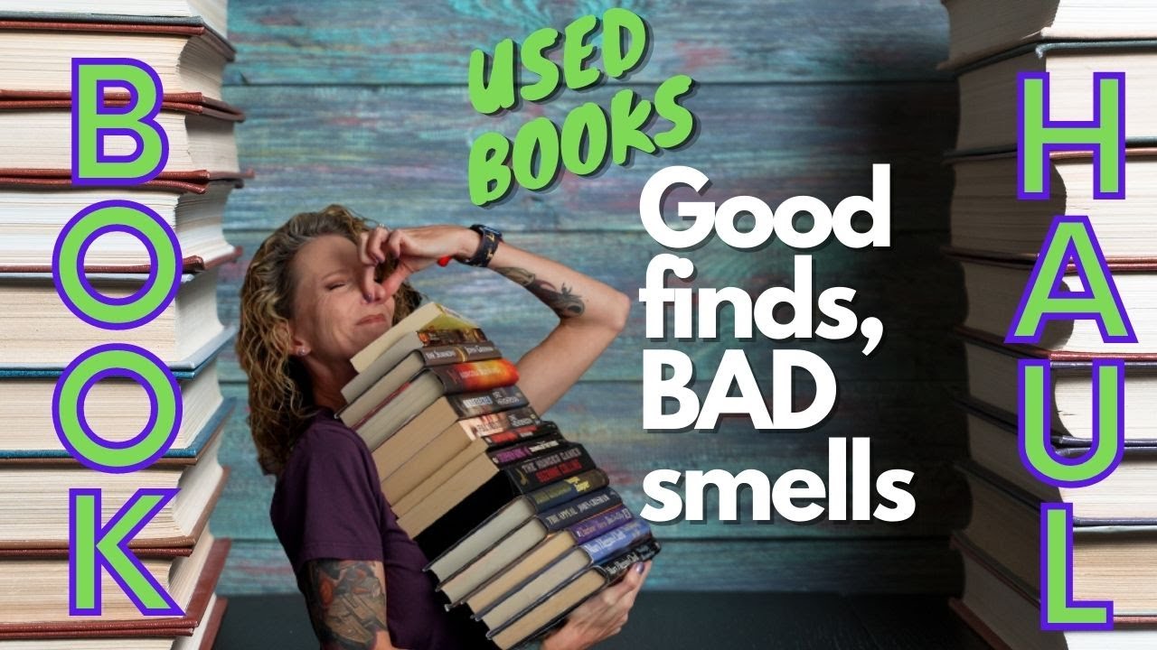 USED BOOK HAUL | Good finds, bad smells! - YouTube