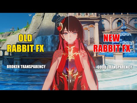 How To Fix Broken Transparency For Mods Made With Old RabbitFX - Wuthering Waves