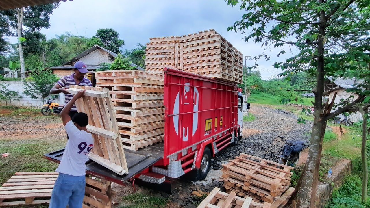 Palet kayu MKA, pre order 7 hari (1.250 pcs untuk pabrik bata hebel ...