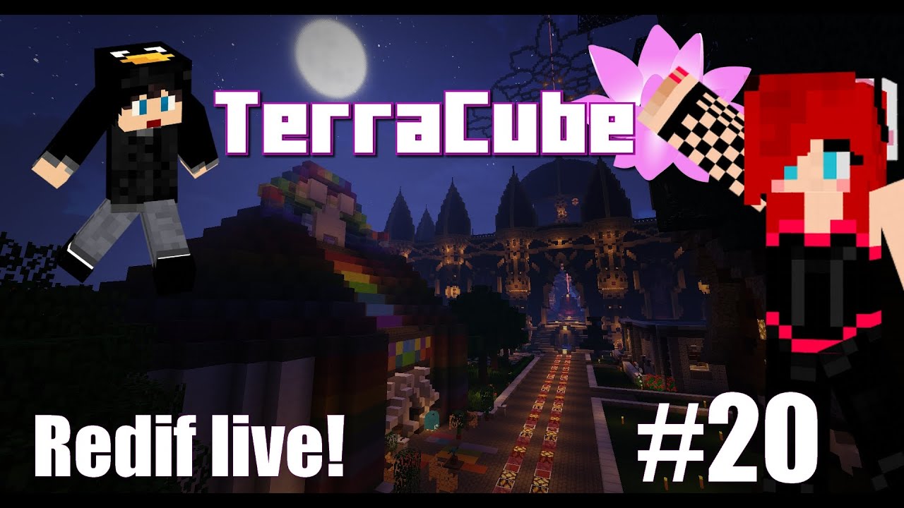 Minecraft | TerraCube #20: Inauguration du bar gay! [redif live - event ...