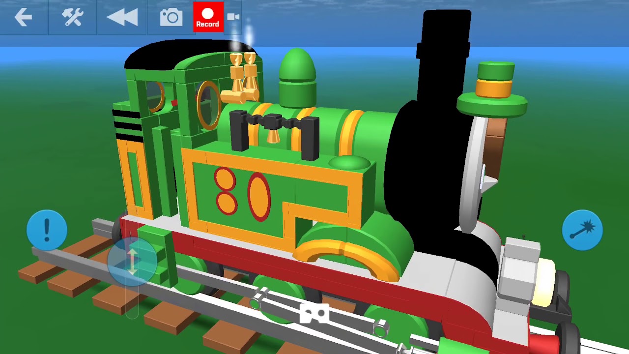 Repainted e2 tank engine me - YouTube