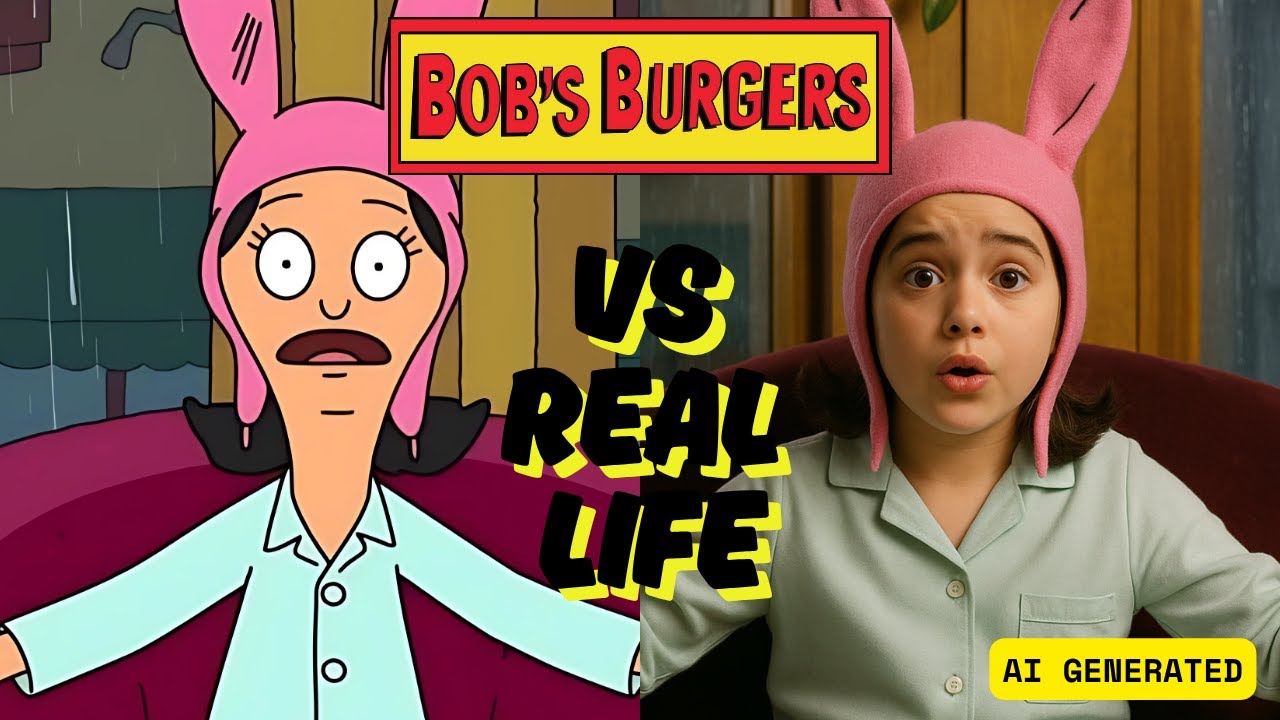 What Bob’s Burgers Family Would Look Like in Real Life – AI Generated ...