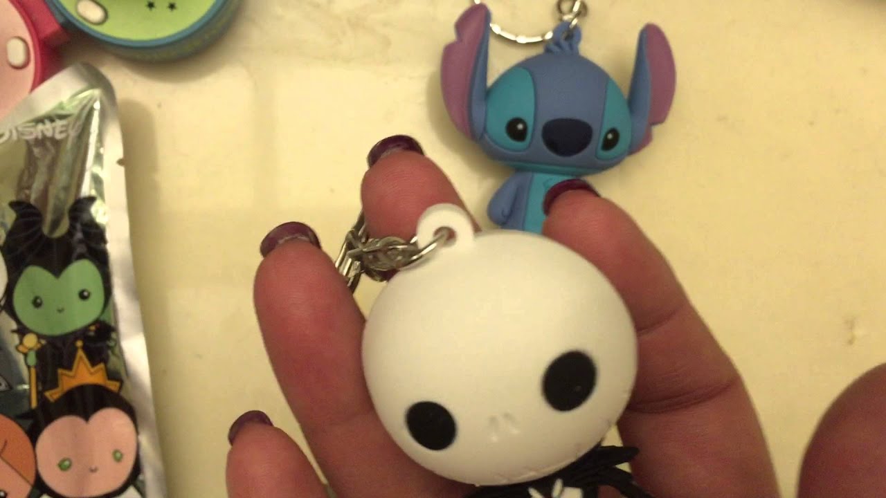 Disney figural key ring blind bags series 2 - YouTube
