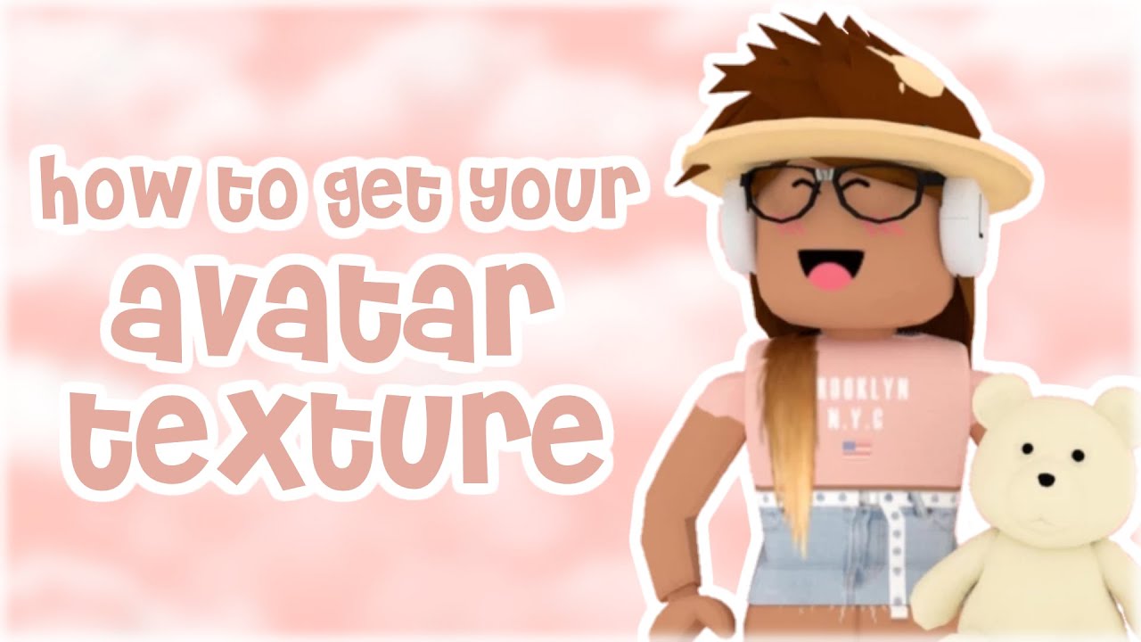 How to get your ROBLOX avatars texture! - YouTube
