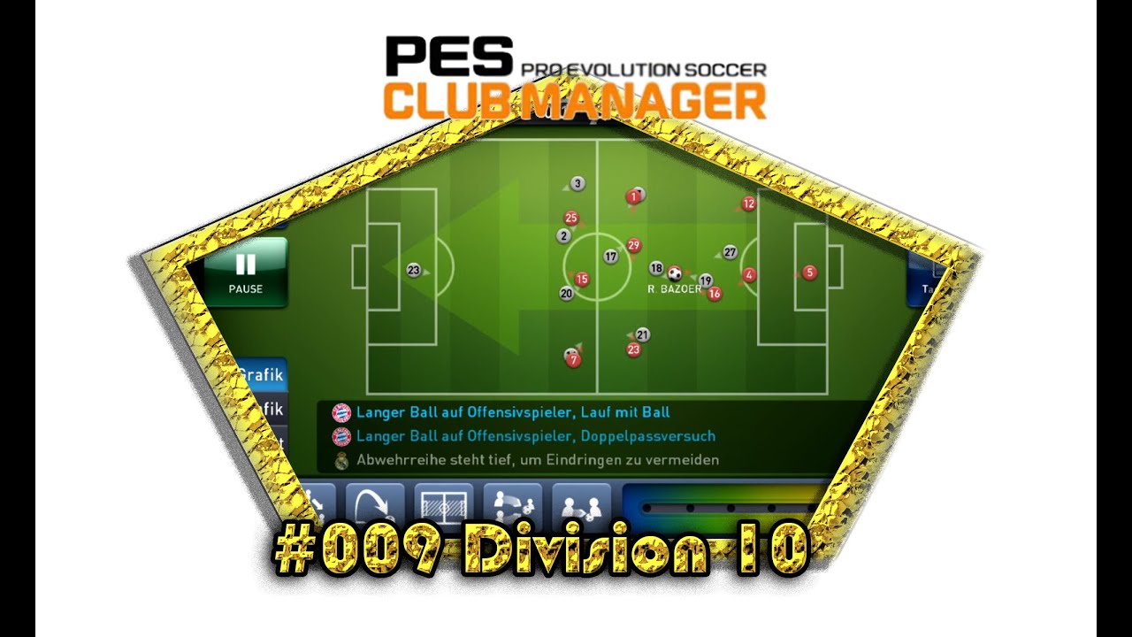 Let's play PES Club Manager #009 - Division 10 [Deutsch / German][LP ...
