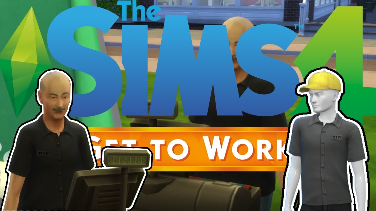 New Employee and Uniforms! | Sims 4 Get to Work! - YouTube