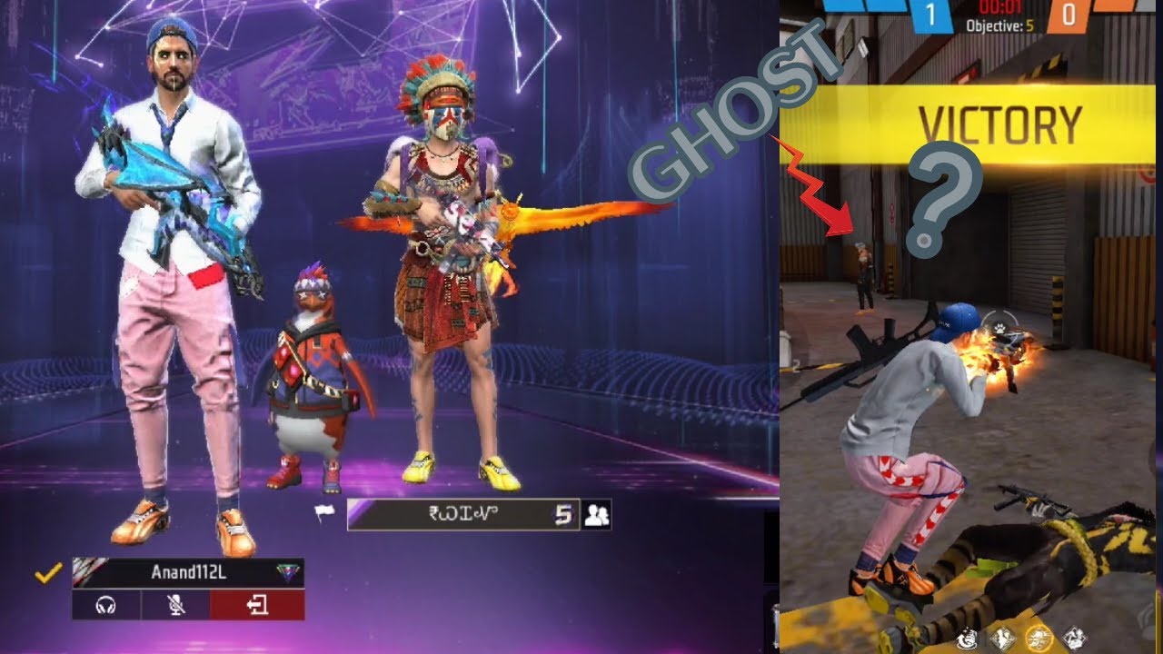 I Met Ghost Enemy in Free Fire😱 | How to Call Ghost in Free Fire ...