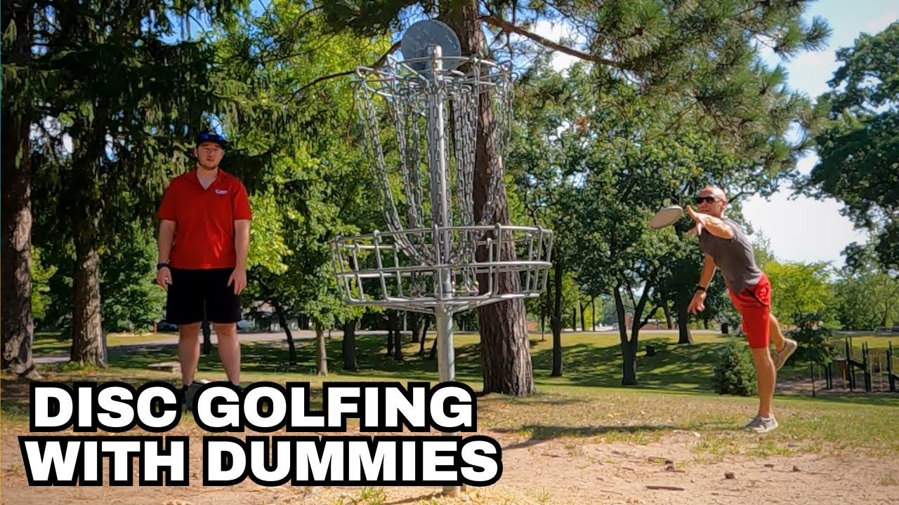 Disc Golfing with Dummies: Justin VS Lucas (Rowe Park Wisconsin) - YouTube